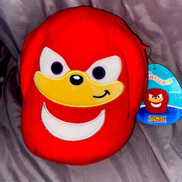 Squishmallows | Toys | Squishmallow Knuckles Sonic The Hedgehog Plush ...